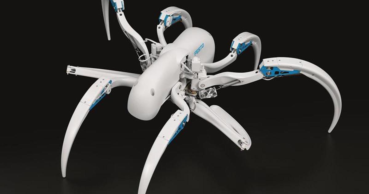 Festo unveils new bio-inspired robots Festo unveils new bio-inspired robots